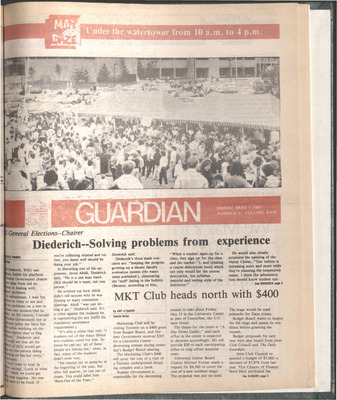 "The Guardian, May 1, 1987" by Wright State University Student Body