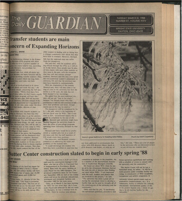 "The Guardian, March 8, 1988" by Wright State University Student Body
