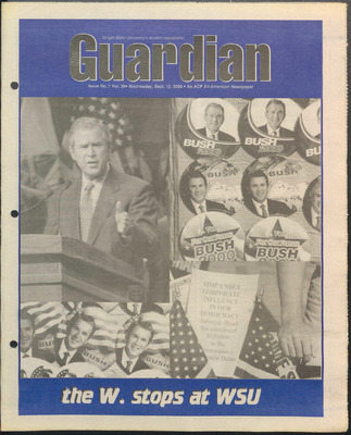 "The Guardian, September 13, 2000" by Wright State University Student Body