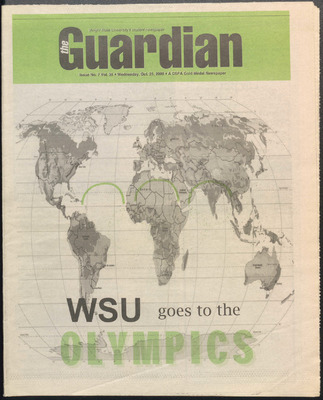 "The Guardian, October 25, 2000" by Wright State University Student Body